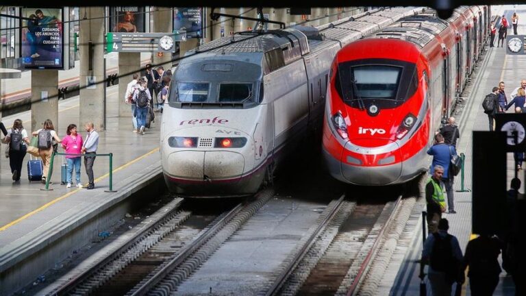 Retrasos de hasta media hora en trenes de alta velocidad entre Madrid y Sevilla por una ...